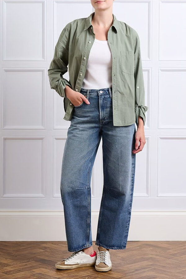Trilogy Stores | How to Style Barrel Leg Jeans
